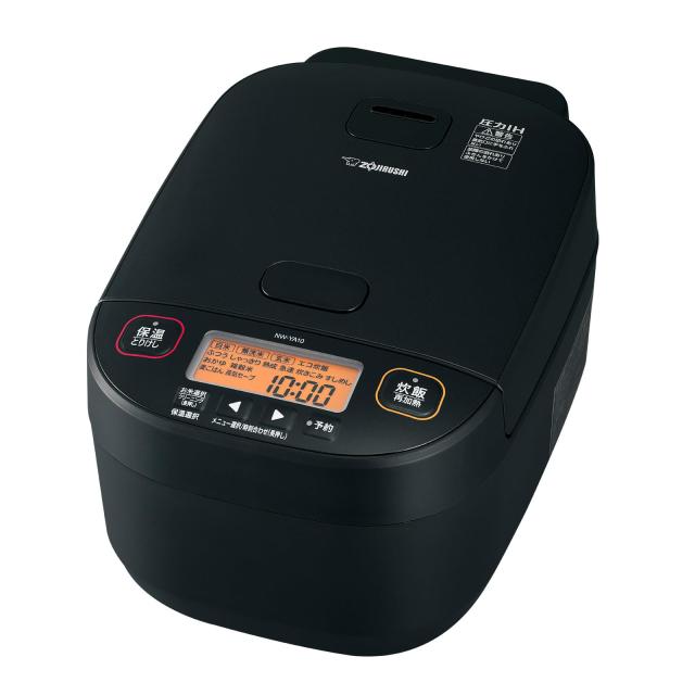 象印マホービン 炊飯器 5.5合 ブラック NW-YA10-BA