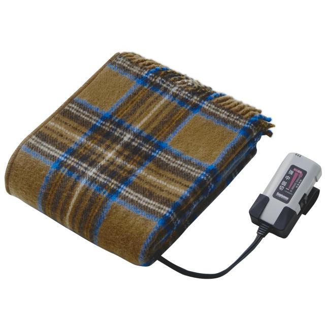 【Amazon.co.jp 限定カラー】Sugiyama 洗える 電気ひざ掛け 日本製 レギュラーサイズ 82×140？ コントローラーホルダー付き 12時間自動
