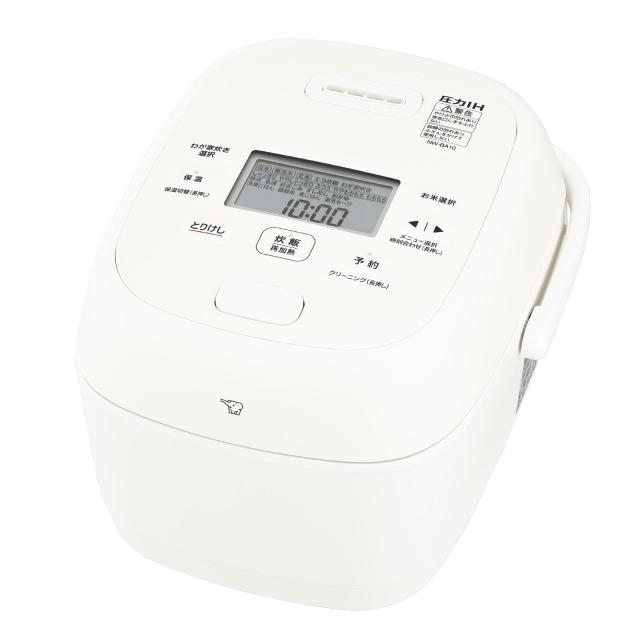 象印マホービン 炊飯器 5.5合ホワイト NW-BA10-WA