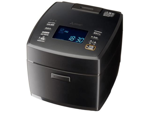 三菱電機 ジャー炊飯器 本炭釜 お米のうまみを引き出す「特許・連続沸騰」 (炭漆黒) NJ-VW10G-B