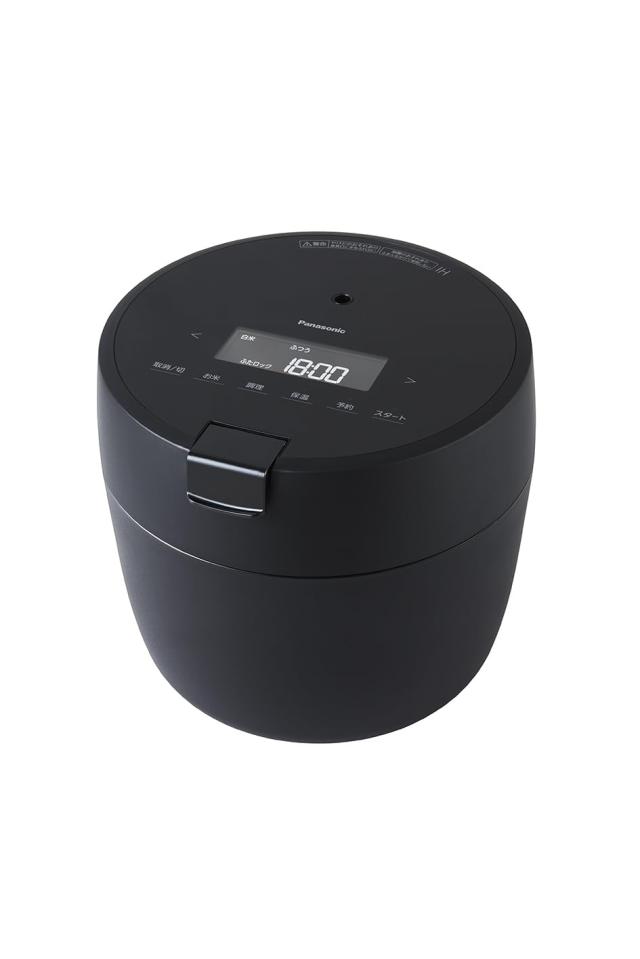 【Amazon.co.jp限定】パナソニック 炊飯器 5合 圧力IH コンパクトサイズ 自動調理鍋 無水調理 低温調理 予約調理 お手入れ点数2点 ふた食