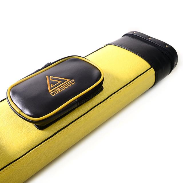 CUESOUL Soocoo Series 2x4のハードプールキューケース-バット2本と