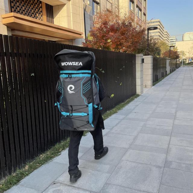 WOWSEA Q1 インフレータブルパドルボード 335cm長x 79cm幅x 15cm厚