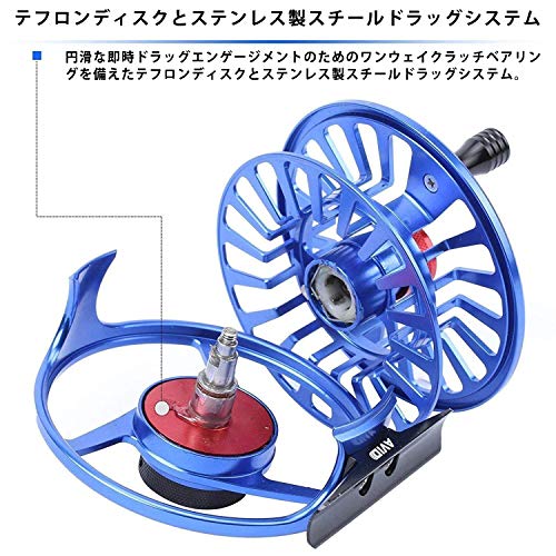 M MAXIMUMCATCH MaxcatchフライリールMidアーバ CNC加工アルミ製左右手