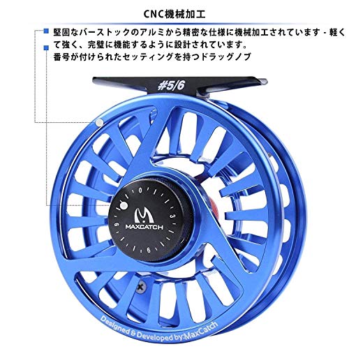 M MAXIMUMCATCH MaxcatchフライリールMidアーバ CNC加工アルミ製左右手
