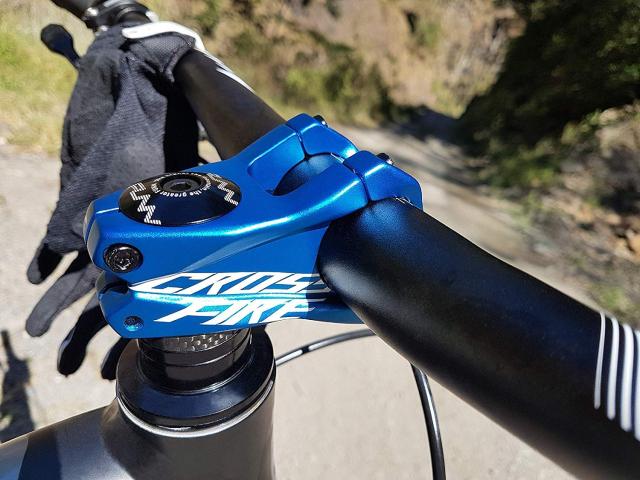 Funn(ファン) クロスファイア（Crossfire）ステム, クランプ直径：31.8mm、自転車、マウンテンバイク に適用、耐久、軽量 (長さ：50mm,