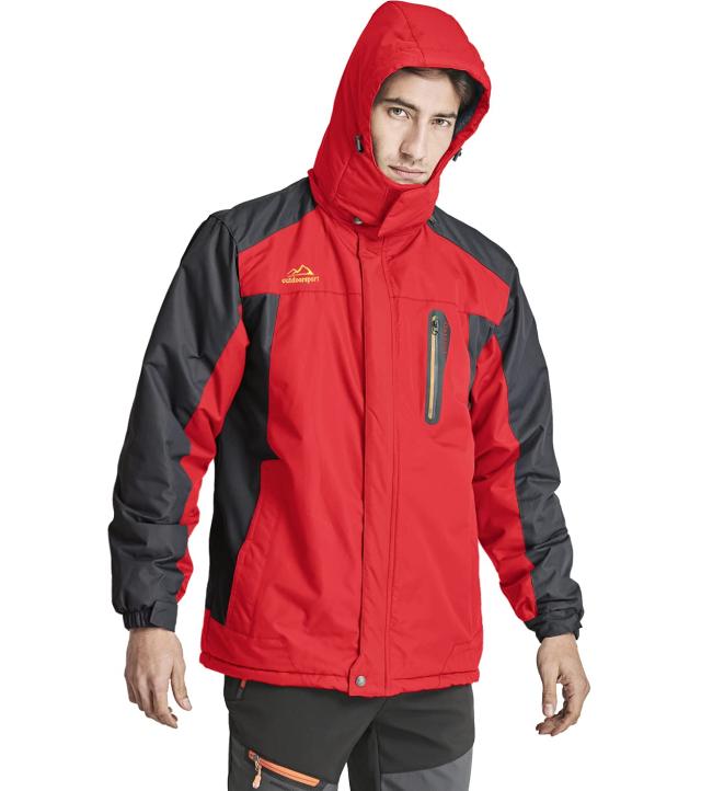 TACVASEN] ウィンドブレーカー 防寒 メンズ 防寒着 静電気軽減 スキー