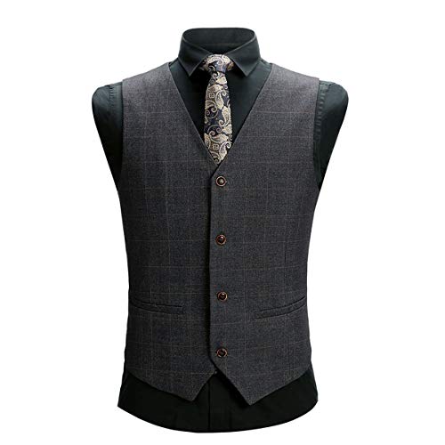 YFFUSHI] スーツ メンズ 3点セット ジャケット スラックス ベスト