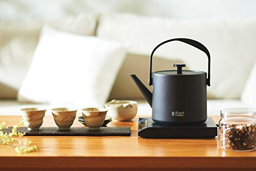 大石アンドアソシエイツ ラッセルホブス 電気ケトル 温度調整可能 0.6L Tkettle ブラック 7106JP-BK