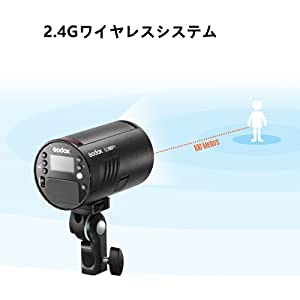 【Godox正規代理店】Godox AD100Pro ポケットフラッシュストロボ 100W 5800±200K 2.4G TTL 1/8000 HSS 2600mAhリチウムイオンバッテリー