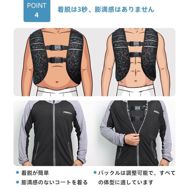 PROIRON ウェイトベスト8kg 重り ベスト トレーニング ベスト 重り