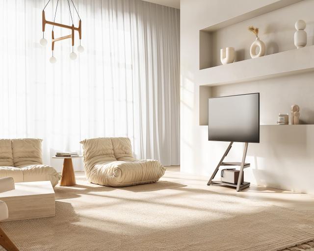 テレビスタンド キャスター付き 壁寄せ 32 43 50 55 60 65インチ対応