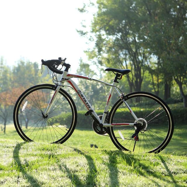 ロードバイク 自転車 700C シマノ14段変速 ドロップハンドル 2WAY