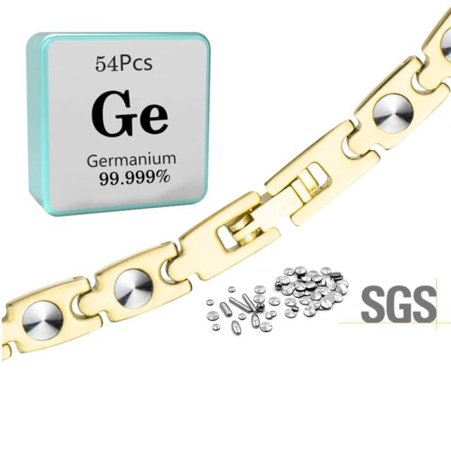 BEFOSHINN] 54粒 純度99.999％ ゲルマニウム ネックレス レディース