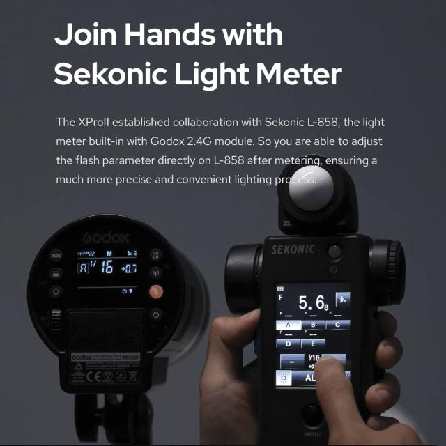 Godox XPROII-O 2.4G ワイヤレス フラッシュ トリガー トランスミッター TTL オートフラッシュ 1/8000s HSS 大型 LCD スクリーン 32 チャ