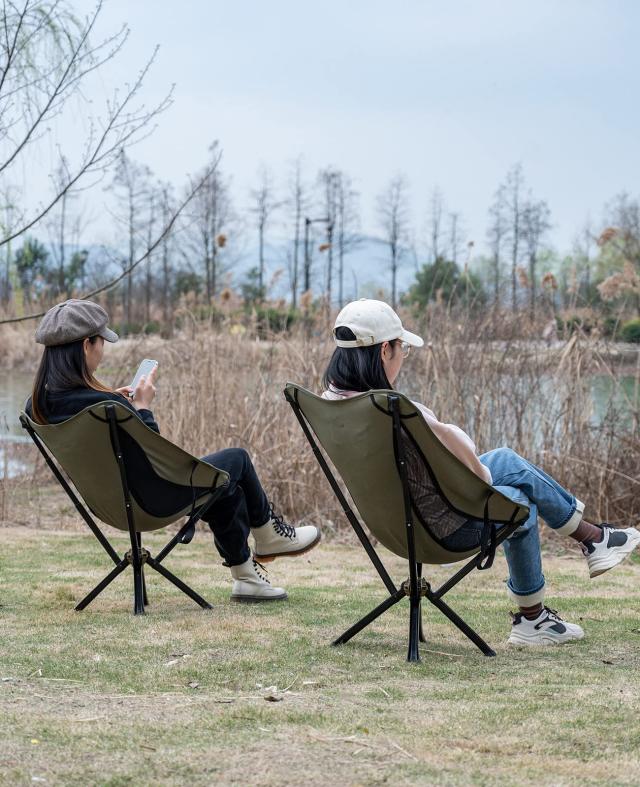 iClimb アウトドア 椅子 チェア コンパクト 折りたたみ ビーチチェア