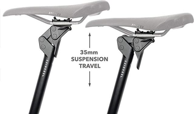 その他のスポーツ REDSHIFT ShockStop Endurance Suspension Seatpost for Bicycles, 30.4mm x 400mm