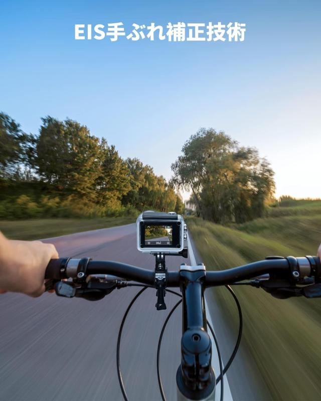 AKASO アクションカメラ 4k60fps V50Elite タッチスクリーン式 WiFi