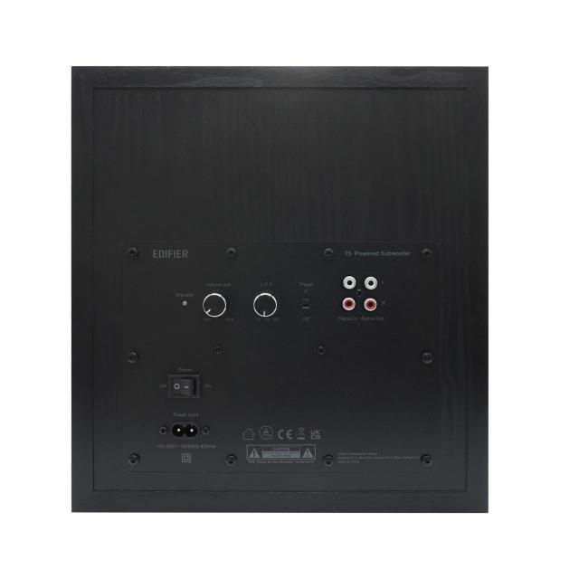 T5 70W サブウーファー アンプ内蔵 アクティブスピーカー 【8インチ 2025年新アップグレード】38Hz-160Hz｜0°/180° 位相制御｜3.5mm AU