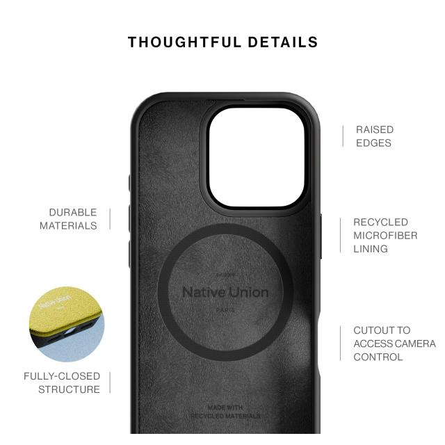 Native Union Active Case ？ 内蔵マグネット付きMagSafe対応 ？ 頑丈