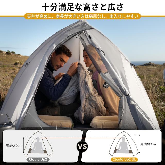 Naturehike公式ショップ テント 1人用 軽量 ソロキャンプ 登山 自立式