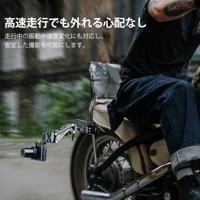 Came-TV アクションカメラマウント バイク・自転車・オートバイ用