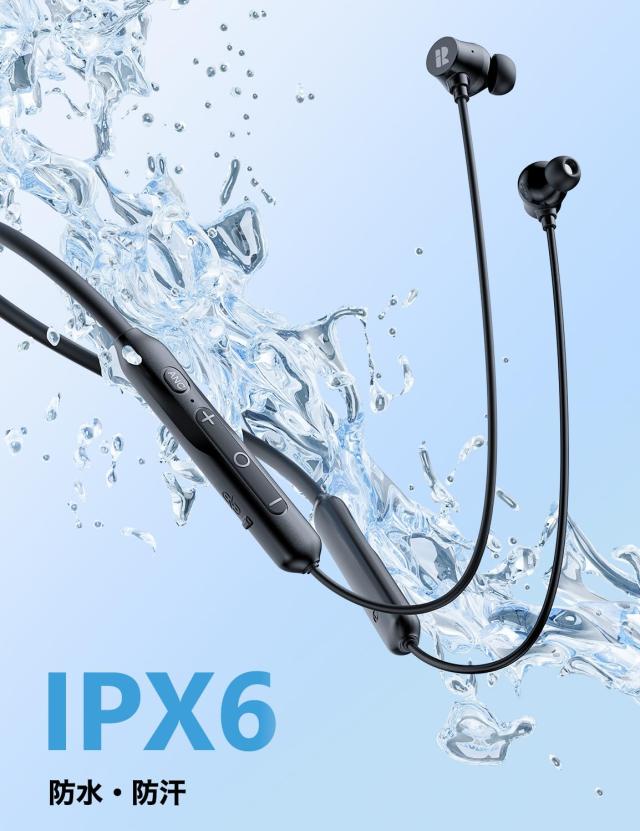 Rythflo Bluetooth イヤホン ネックバンド型 ノイズキャンセリング ANC