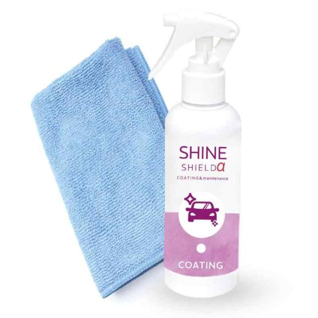 [ SHIELD ] SHINE SHIELD α (洗車 コーティング 滑水コーティング) (200ml)の通販はau PAY マーケット ...