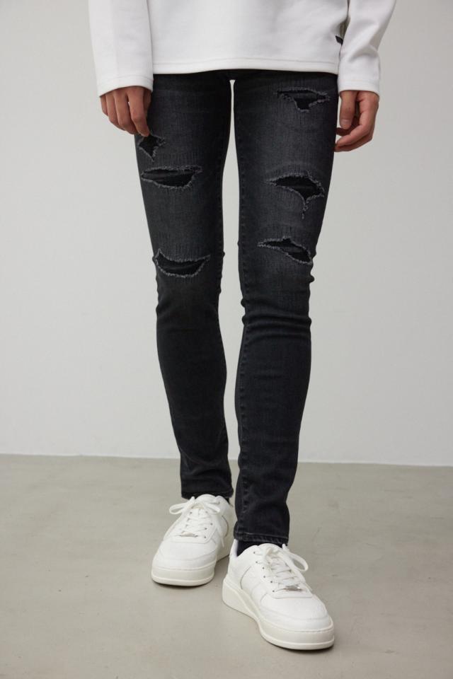 AZUL DENIM リペアスキニー MENSメンズ