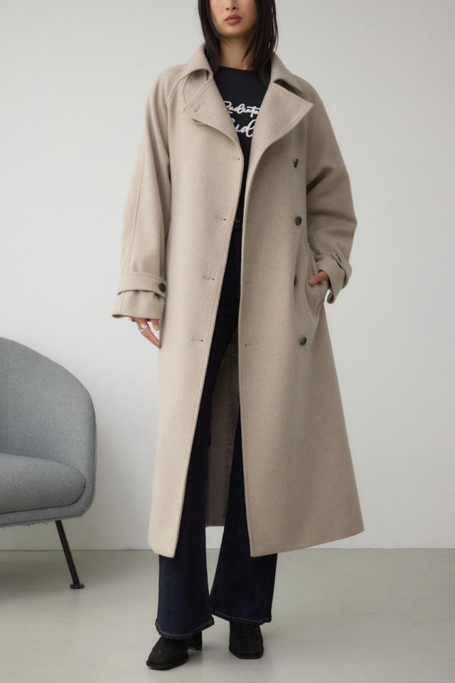 B-HEAT2WAY ロングチェスターコート WOMENSレディース