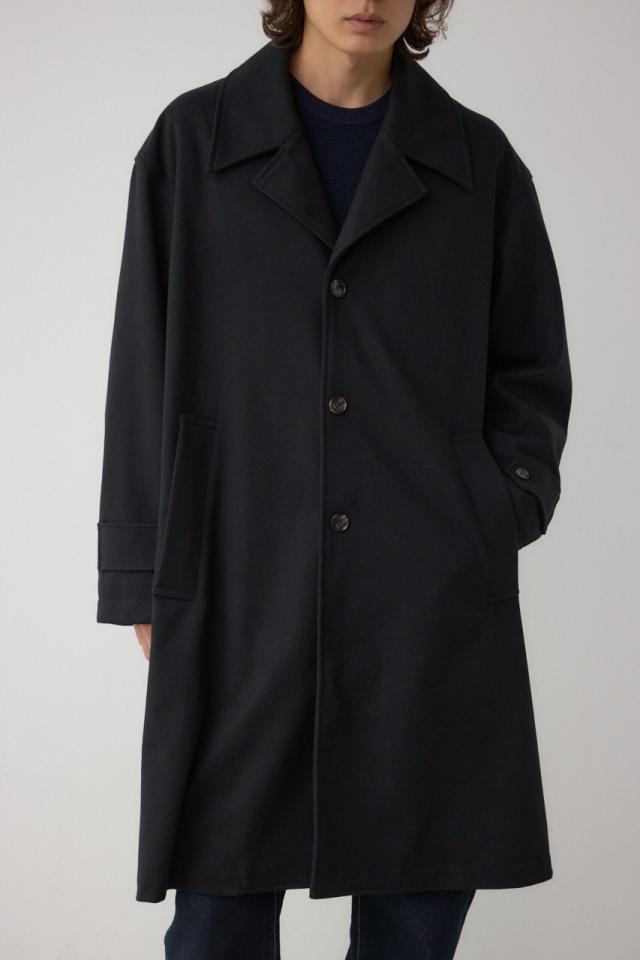 【30％OFF】 ワイドラペルルーズチェスターコート MENSメンズ