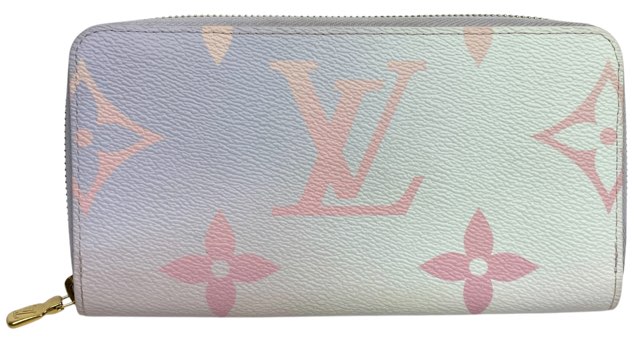 ルイヴィトン 長財布 ジッピーウォレット M81340 スプリング イン ザ シティ モノグラム 財布 サンライズパステル ジャンボモノグラム LV