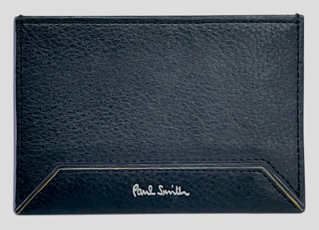 未使用 ポールスミス カードケース パスケース 名刺入れ 定期入れ コントラストエッジ カードホルダー コントラストエッジ カラー BPS151