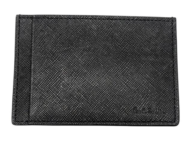 未使用 ポールスミス カードケース ミニクーパー プリント BPS470 ブラック 黒 レザー ミニアウトドア パスケース 名刺入れ Paul Smith