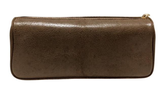 グッチ オールドグッチ ポーチ レザー シェリーライン 化粧ポーチ