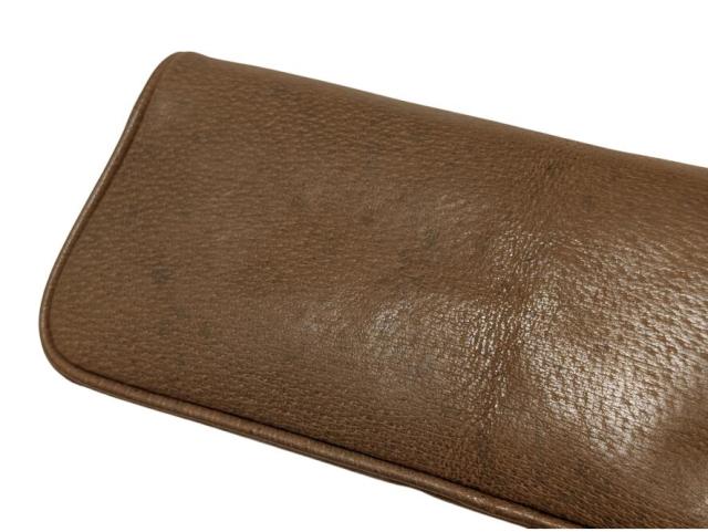 グッチ オールドグッチ ポーチ レザー シェリーライン 化粧ポーチ