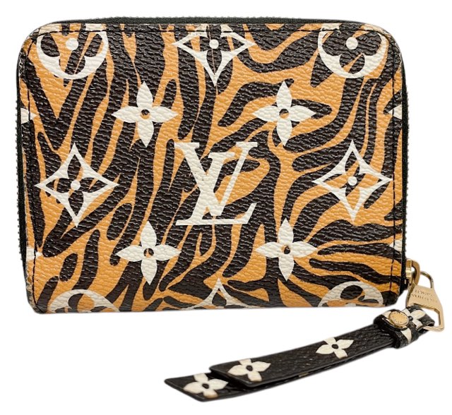 ルイヴィトン モノグラム ジャングル ジッピーパース M67878 小銭入れ ジップアラウンド 動物柄　アニマル柄　レオパード LOUISVUI