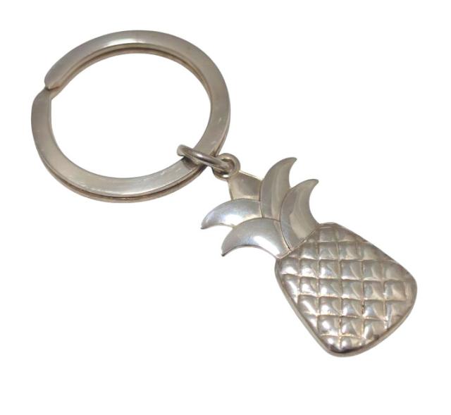 ティファニー パイナップル キーホルダー キーリング SV925 シルバー スターリングシルバー TIFFANY&CO. レディース メンズ 【中古】