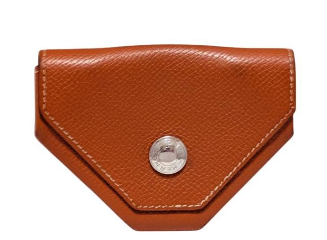 エルメス ケース  ル ソワ サンドゥーズ ル72 小銭入れ パース ヴォーエプソン 型押し レザー 仕切りあり ルヴァンキャトル