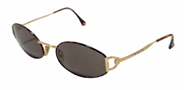 グッチ サングラス GG2602 GP ゴールド ホースビット GUCCI ロゴ入り イタリア製 メンズ　レディース アイウェア GUCCI 【中古】