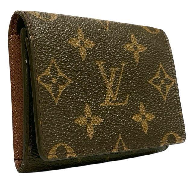 ルイヴィトン モノグラム カードケース 名刺入れ M62920　アンヴェロップ ヴィジット　メンズ　レディース　美品　ＬＶ 　LOUIS VUITTON