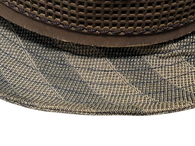 ルイヴィトン 帽子 ハット コットンキャンバス ストライプ ＃L