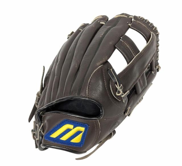 ミズノ グローブ 野球 レザー ダークブラウン レザー Lite Flex mizuno　30ｃｍ ヴィンテージ　右利き用　右投げ用　【中古】
