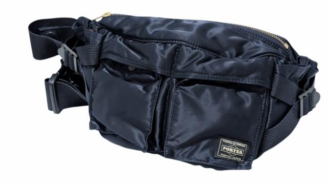 ポーター PORTER ウエストバッグ ファニーパック 622-19840 TANKER FANNY PACK アイアンブルー ネイビー 紺 メンズ レディース ボディバ