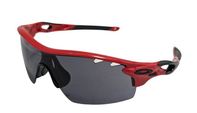 オークリー サングラス レーダーロック パス OO9181-09 Infra Red ベンテッドレンズ サイクリング ゴルフ ランニング スポーツサングラス