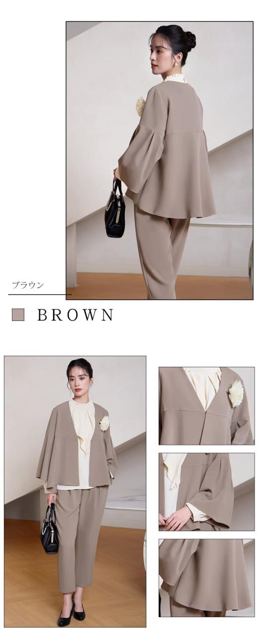 レビュー特典 パンツドレス 結婚式 パーティードレス パンツスーツ