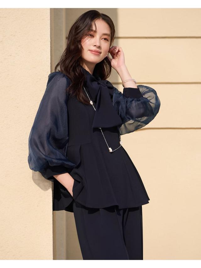 レビュー特典 パンツドレス 結婚式 パーティードレス パンツスーツ