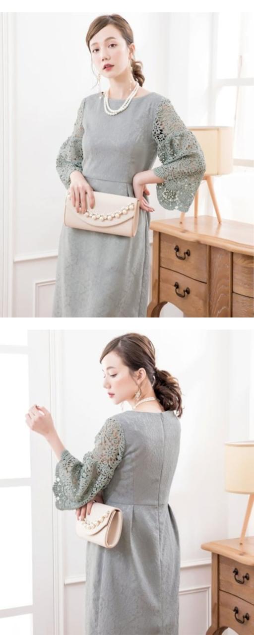 レビュー特典 ドレス 結婚式 お呼ばれ ワンピース パーティードレス