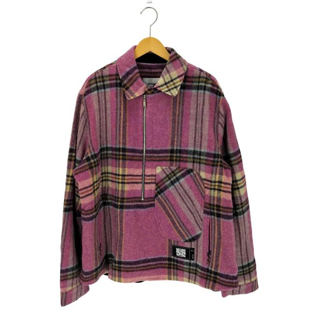WE11DONE(ウェルダン) CHECK ANORAK WOOL SHIRT ジャケット メンズ ONE SIZE 【中古】【ブランド古着バズストア】