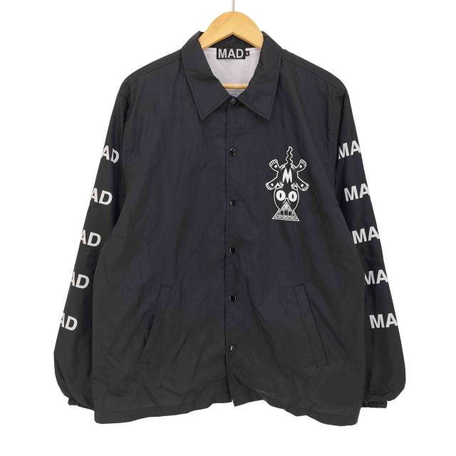 UNDERCOVER(アンダーカバー) MAD ロゴプリント ナイロン コーチジャケット メンズ JPN：M 【中古】【ブランド古着バズストア】